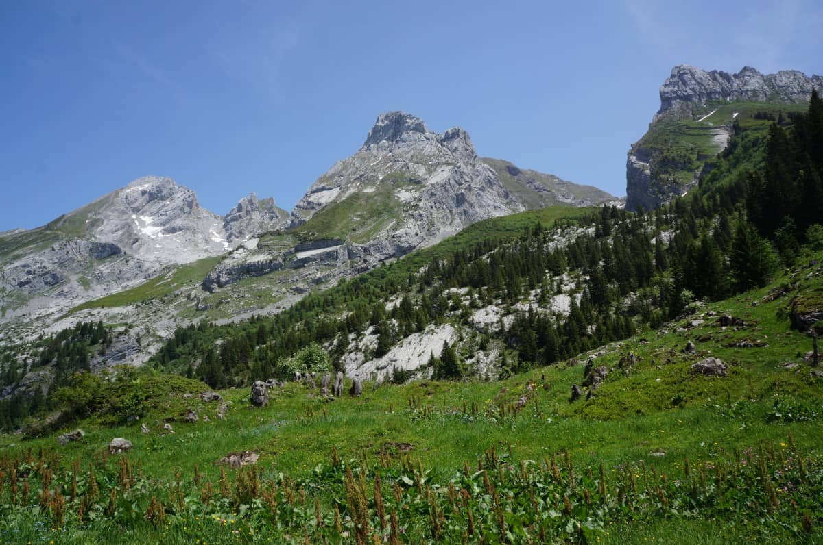Au pied des Combes des ARAVIS • Marche en Fillière
